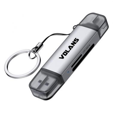 Volans USB 3.1 A/C SD and Micro SD Card Reader (VL-CR06) - Umart.com.au