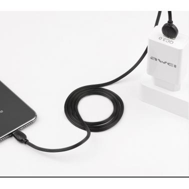MOREJOY Awei CL-61 1M 2.5A Miscro USB Fast Charging Data Cable for ...