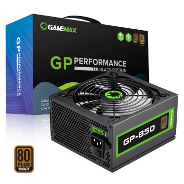 Gamemax GP-850 BK 850W 80+Bronze Power Supply Wired - Umart.com.au