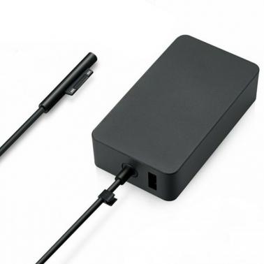 Generic 15V 4A 65W Charger with USB Port for Microsoft Surface Pro 3 4 ...