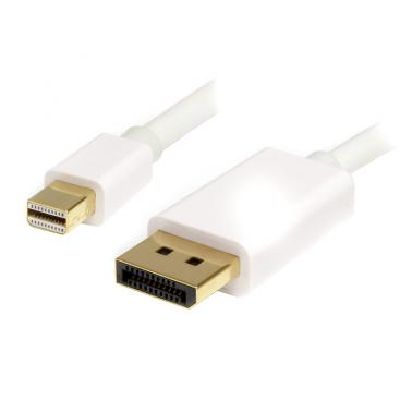 Startech 4K x 2K Mini DisplayPort to DisplayPort 1.2 Cable Adapter - 2m ...