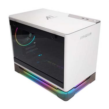 InWin A1 Prime RGB Mini ITX Case with 750W PSU - White (A1 PRIME-WHITE ...
