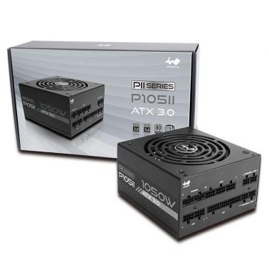 Inwin 1050W PII Series 80+ Platinum Fully Modular ATX 3.0 Power Supply ...