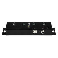 StarTech USB to 4-Port Straight-Through RS232 Serial Adapter ICUSB2324I ...