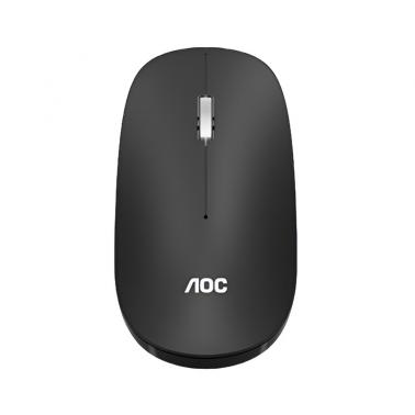 AOC MS201 Wireless Ergonomic Mouse - Black - Umart.com.au