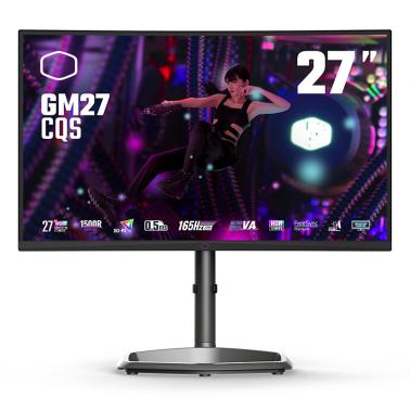 Cooler Master 27in 2K WQHD VA 165Hz FreeSync Premium Gaming Monitor ...