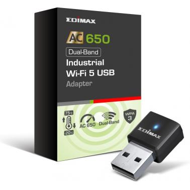 Industrial AC650 Wi-Fi 5 Dual-Band USB Adapter IEW-7811UTC - Umart.com.au