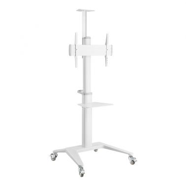 Brateck Ultra-Modern Aluminum TV Cart (Landscape/Portrait Orientation ...