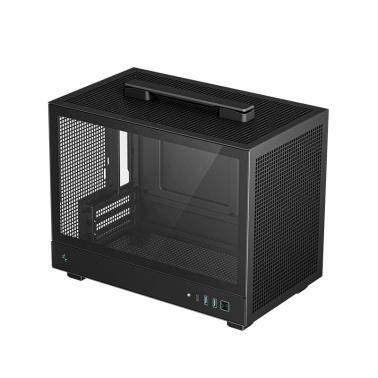 Deepcool CH160 Ultra-Portable TG Mini-ITX Case - Black (CH160) - Umart ...