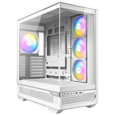 Antec C7 ARGB Mid Tower E-ATX Case - White (C7-ARGB-W) - Umart.com.au