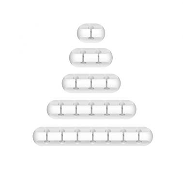 Data Cable Organiser 5-Pack Self Adhesive Cable Clips Cable Horder with ...