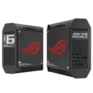 Asus ROG Rapture GT6 AX10000 Tri-Band Wi-Fi 6 Black Gaming Mesh System ...