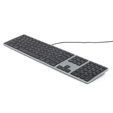 Matias Wired Aluminium RGB Backlit Keyboard for Mac - Space Grey ...