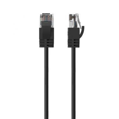 Cruxtec Ultra-Thin CAT6A U/UTP Ethernet Cable 0.3m - Black (RF6A-003-BK ...