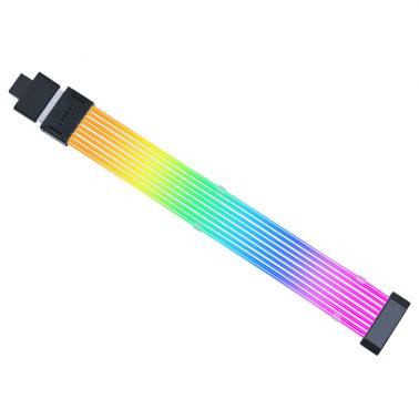 Lian Li Strimer Wireless 16-8 12V-2x6 ARGB GPU Adapter Cable - White ...
