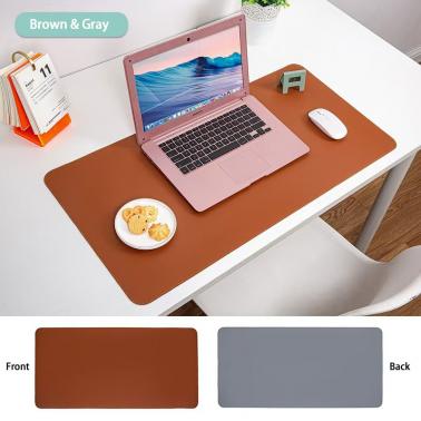 Dual-Sided Multifunctional Office Desk Pad, Waterproof Desk Mat ...