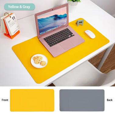 Dual-Sided Multifunctional Office Desk Pad, Waterproof Desk Mat ...