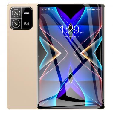 Pad6Pro Gold 10.1-inch Android Tablet PC 6+128G 8000mah battery HD 1280 ...