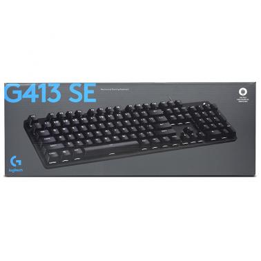 Logitech G413 SE Full Mechanical Gaming Keyboard - Black (920-010439 ...