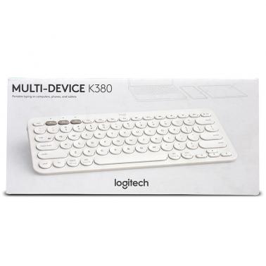 Logitech K380 Multi-Device Wireless Bluetooth Keyboard White (920 ...
