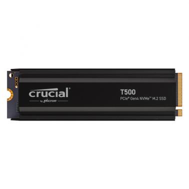 Crucial T500 4TB CT4000T500SSD5 PCIe Gen4 NVMe M.2 SSD with Heatsink ...