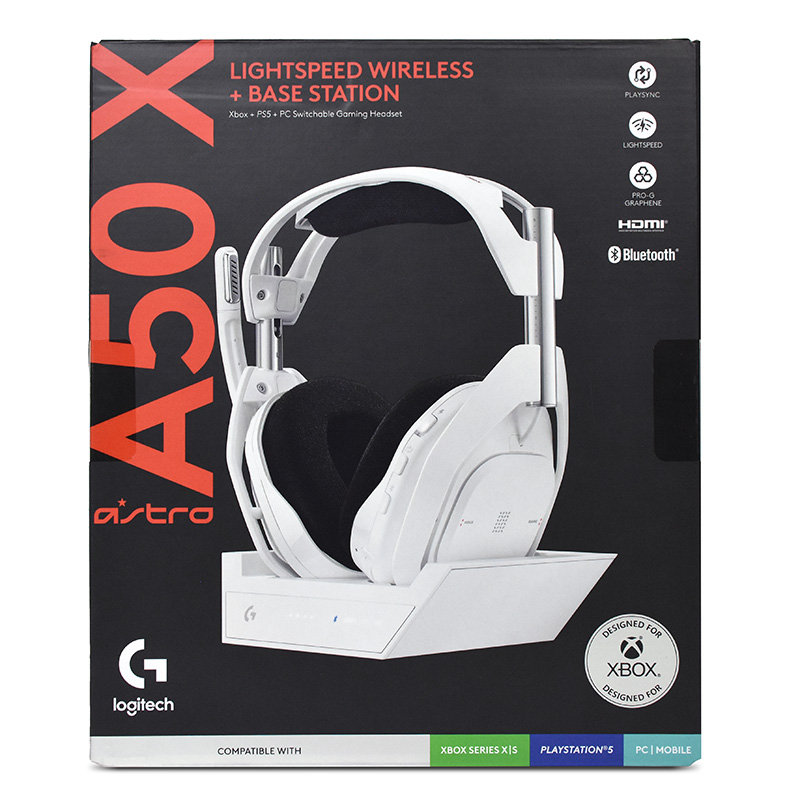 Logitech ASTRO A50 X LIGHTSPEED Wireless Gaming Headset with Logitech ASTRO A50 X LIGHTSPEED Wireless Gaming Headset with