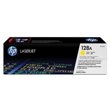 HP 128A Yellow Original LaserJet Toner Cartridge (CE322A) - Umart.com.au