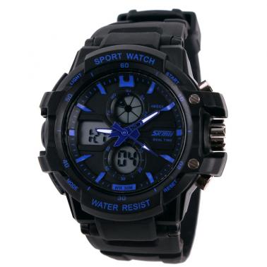 Dual Display Watch Outdoor Sports Mountaineering Waterproof Electronic ...