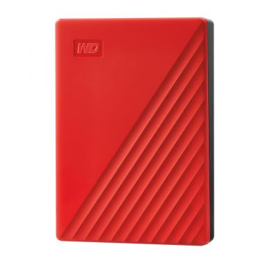 Western Digital 5TB My Passport Portable External Hard Drive - Red ...