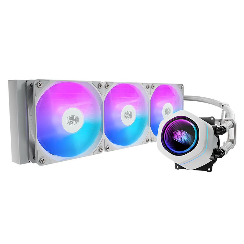 Cooler Master MasterLiquid Core Nex 360 Liquid CPU Cooler - White (MLX-D36M-A18PA-RW) - Umart.com.au
