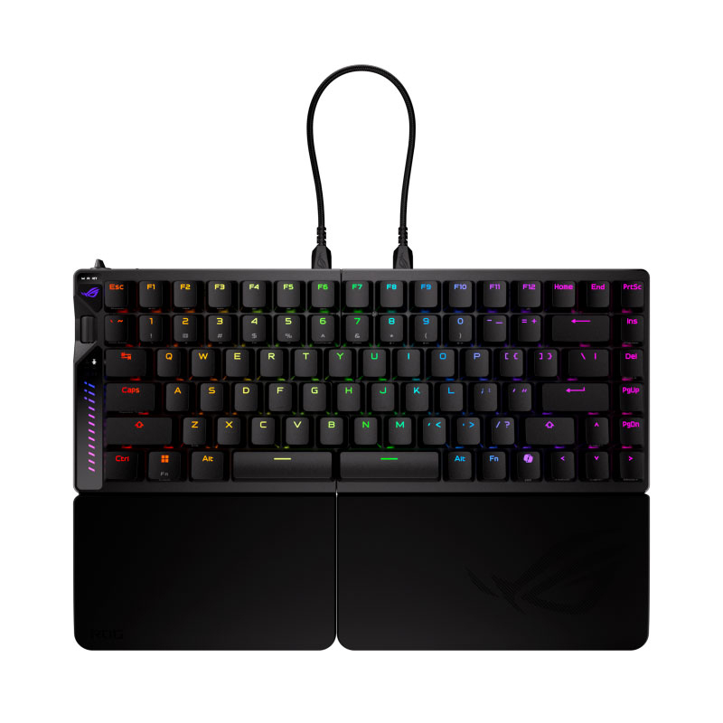Asus ROG Falcata RGB 75% Split Wireless Gaming Keyboard (ROG FALCATA ...