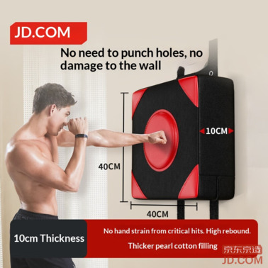 JD Boxing Wall Target Training Device, No Drilling, Adjustable, Home ...